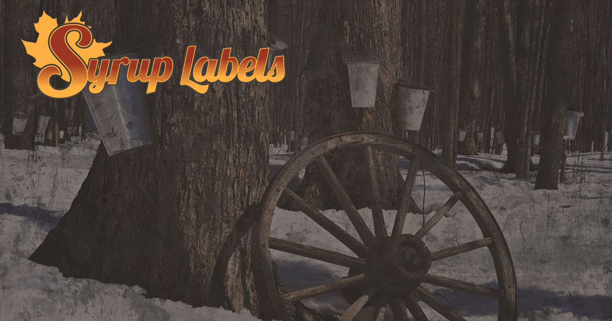 Pure Maple Syrup Labels | Maple Syrup Bottle Labels