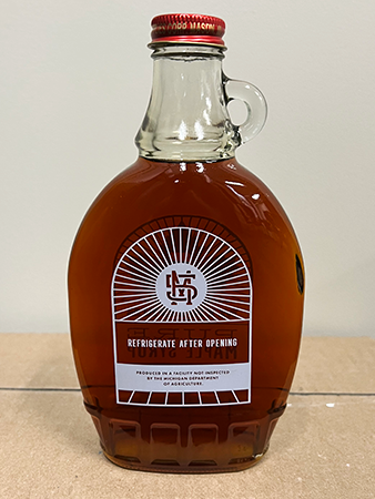 Clear Labels for Maple Syrup Glassware - 5 Minions - Maple Syrup Labels