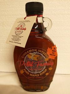 Clear Labels for Maple Syrup Glassware - Cinnamon - Maple Syrup Labels