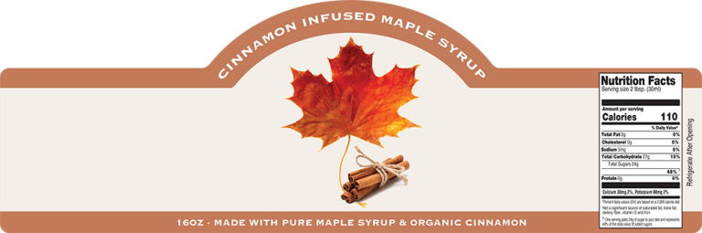 Pure Maple Syrup Labels | Maple Syrup Bottle Labels
